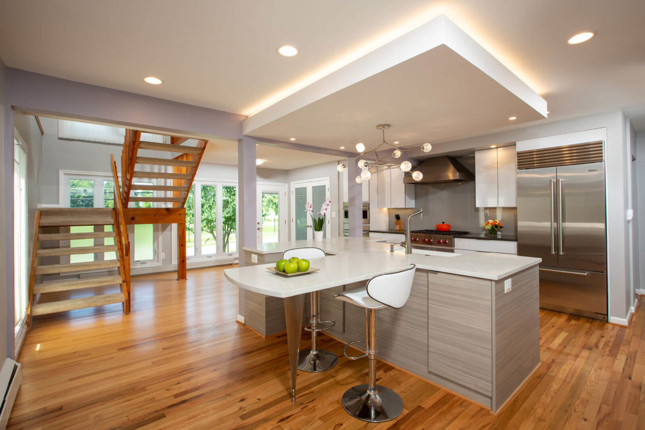 Elegant Modern Kitchen Remodel in Alexandria, VA - Sun Design