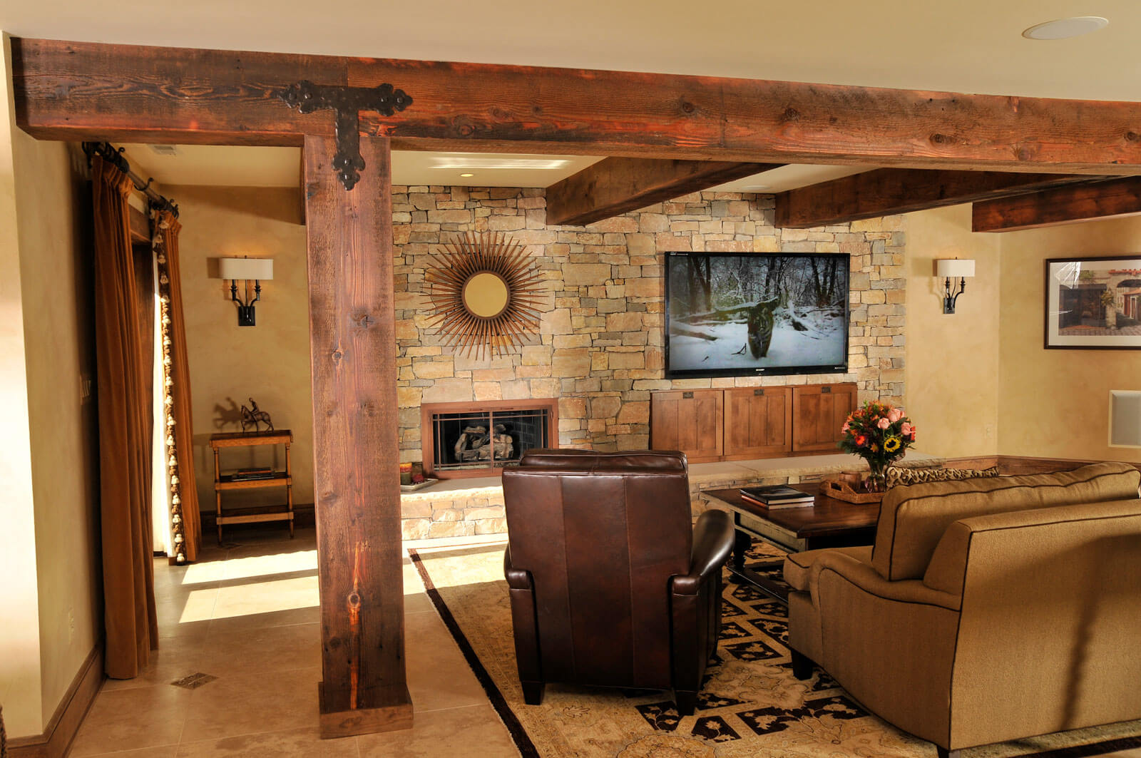 Rustic Lounge + Sauna - Sun Design