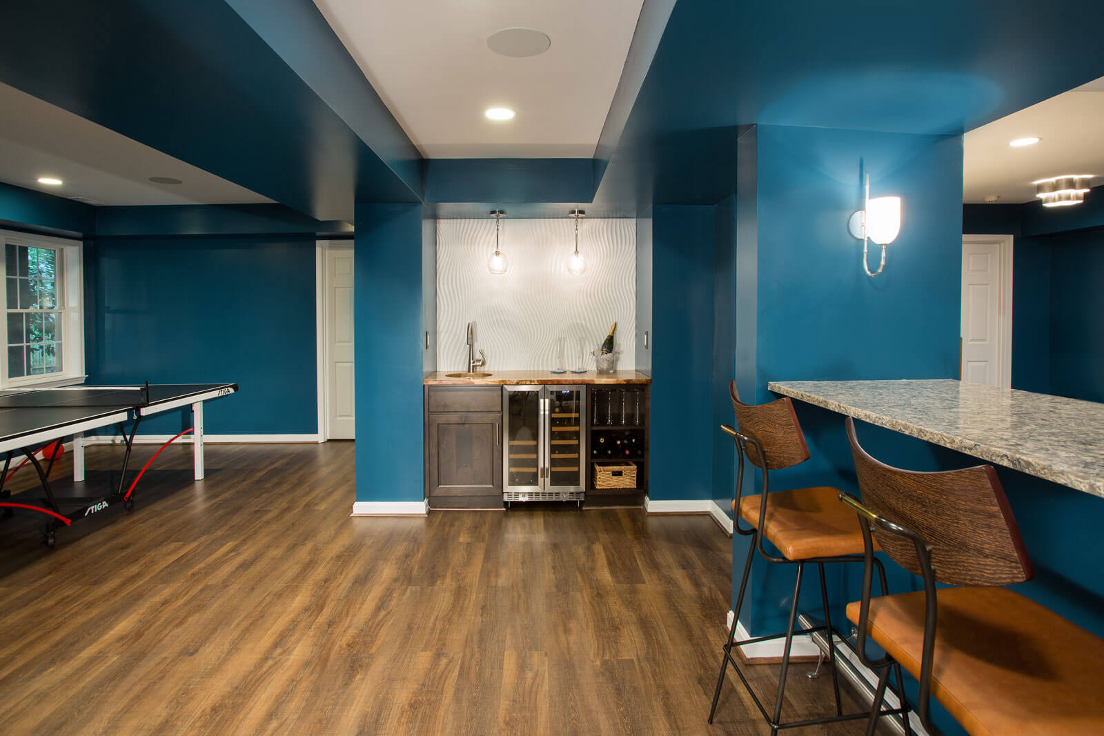 Wave Wall Accents - Sun Design